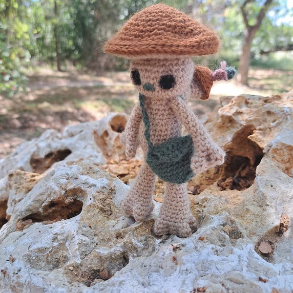 Hemlock Mushroom Forest Forager Crochet Pattern PDF Digital Download - Etsy