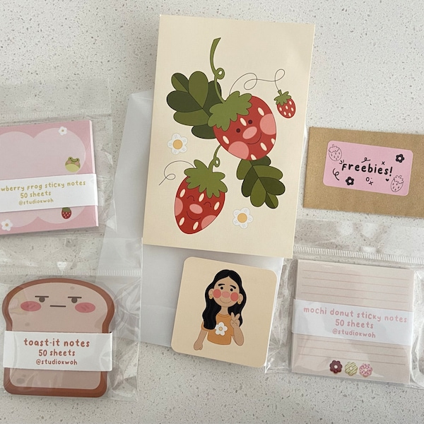 Toast-it Sticky Notes || Stationery, Kawaii Stationery, Memo Pad, Note ...