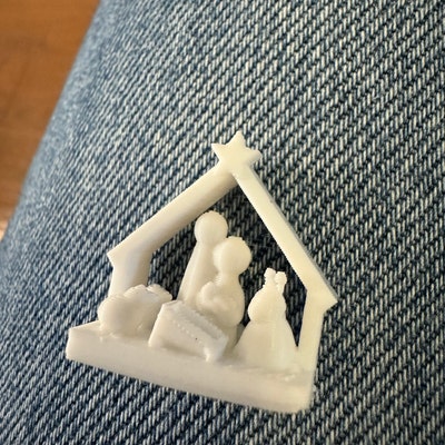 Downloadable 3d Print STL File to 3D Print Your Own Nativity Christmas ...