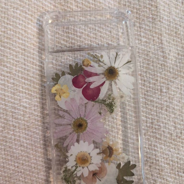 Pressed Flower Phone Case for iPhone 8 X XR 11 12 13 14 15 16 Pro Max ...