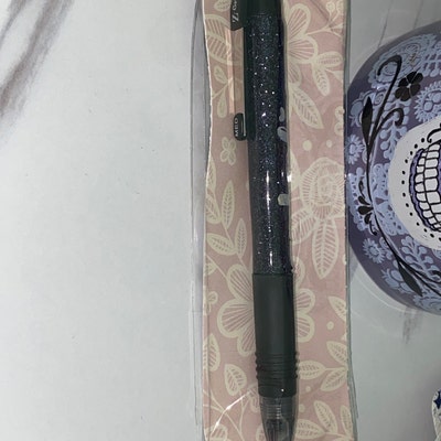 Resin Ballpoint Glitter Pen With Name Customization Customizable ...