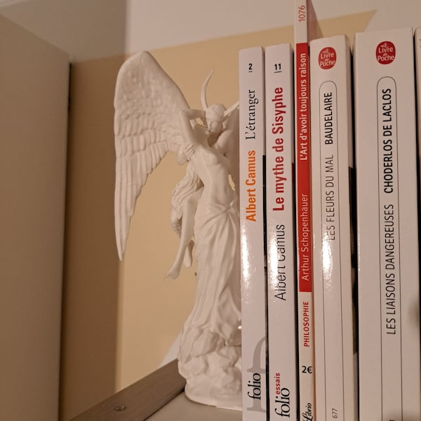 Angel and Devil Kiss Bookend / 3D Printed - Etsy