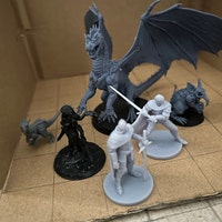 Wasteland Lizard Inix DND Monster Dark Sun 28mm - Etsy