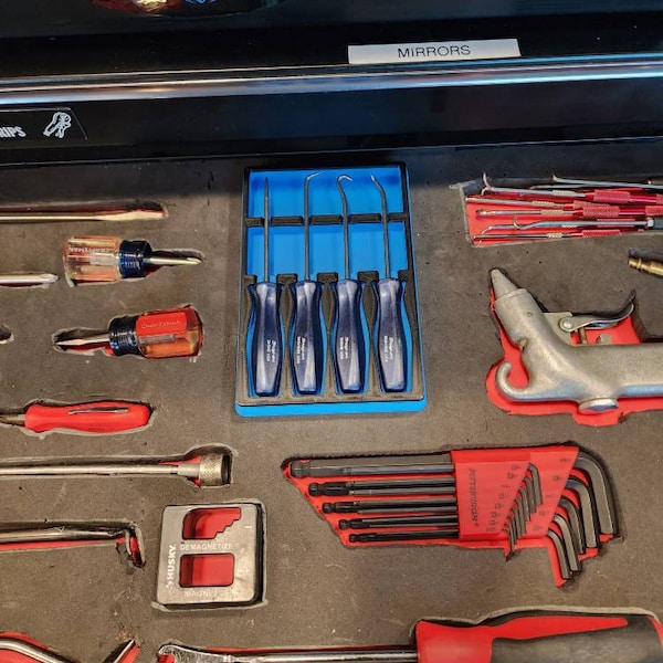 Miniature Pick/screwdriver Set Tray (fits: Snap on Instinct SGASA204C ...