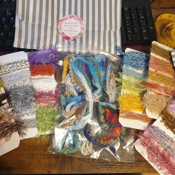 Make Your Own Slow Stitch Bobbin Kit Travel or Afternoon Tea in the ...