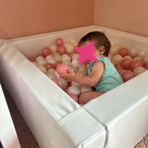Balls for Ballpit, 36 Colors 2,76 7 Cm, Plastic Balls, Non-toxic, Soft ...