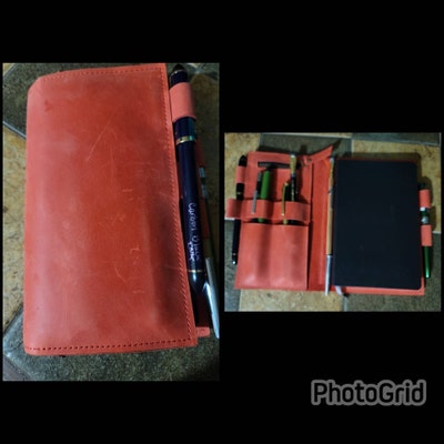 Travelers Notebook Cover A5,leather Notebook Cover Refillable,leather ...