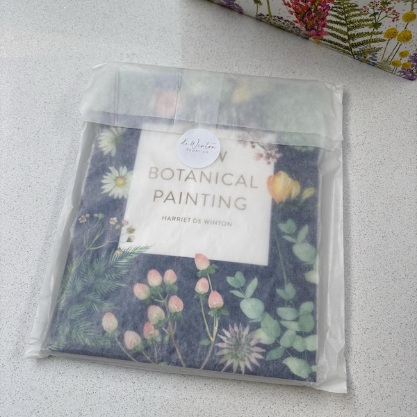 Watercolour Flower Painting Brush Set | Blooms Paintbrush Bundle | Pro ...