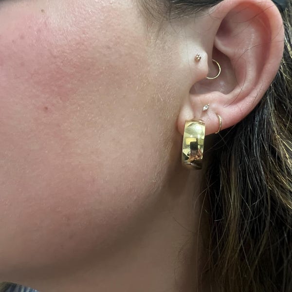 14k Solid Gold Wedding Ring - Hand-engraved Band - Filigree Vintage Gold Ring - Gold Milgrain ...