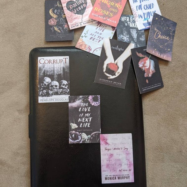 Magnetic Wooden Mini Book - in the Book of Your Choice - Etsy