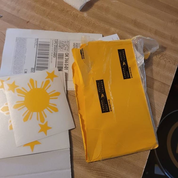 Philippines Flag Decal, Sun Sticker, Filipino Pinoy Pride, Car Window ...