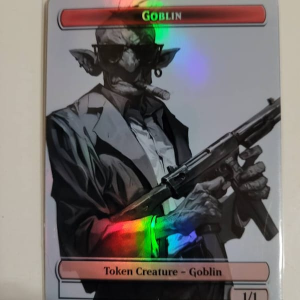 Custom Anime Style Elf Warrior Proxy Tokens (foil or Non Foil ...