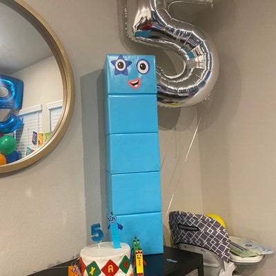 Numberblocks Glasses 3 Party Favor/photo Prop Svg Png - Etsy