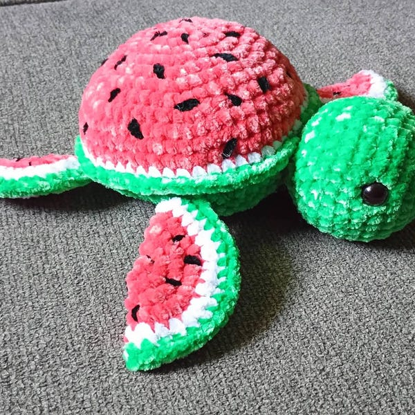 Fruit Turtle Crochet Pattern Bundle PDF Download, Beginner Friendly ...