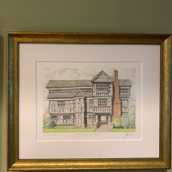 The Moot Hall, Keswick, the English Lake District, Cumbria. ORIGINAL ...