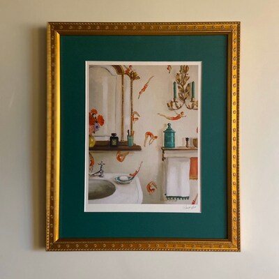 Divers. Art Print. Janet Hill Studio - Etsy