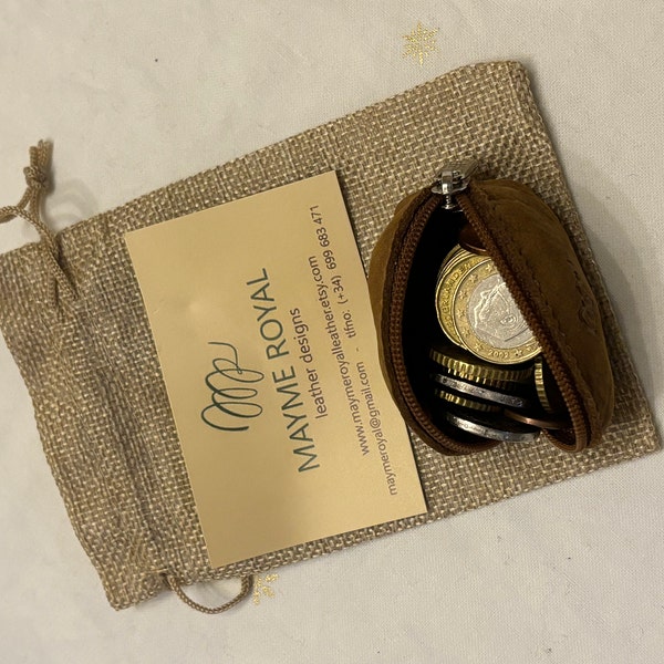 Tiny Leather Coin Purses, Mini Coin Purses, Coin Bags, Tiny Folding ...