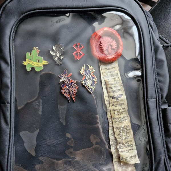 Ita Bag, Pin Display Bag, Ita Backpack, Pin Trading, Window Backpack ...