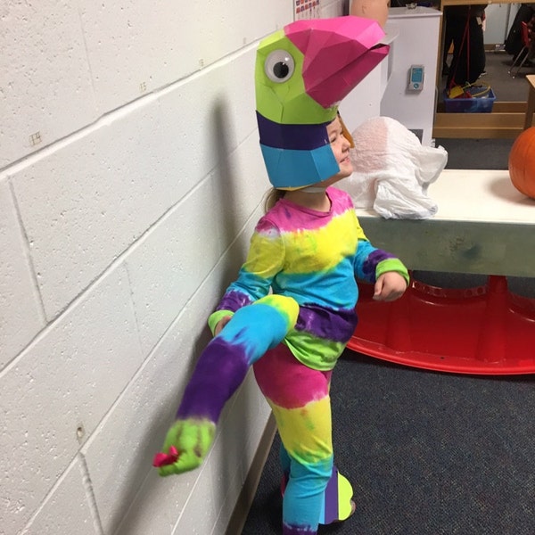 Brontosaurus Mask: Paper + Glue + Our DIY Pattern = This Fun Mask ...