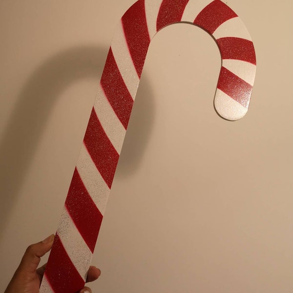 Giant 2D Candy Cane - Etsy