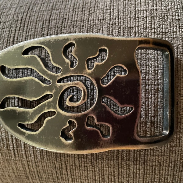 Bling Gold Dollar Buckle, Rocker Metal Dollar Sign Belt Buckle by WATTO ...