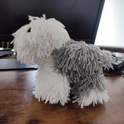 Crocheted Old English Sheepdog PDF Pattern Digital Download ENGLISH ...