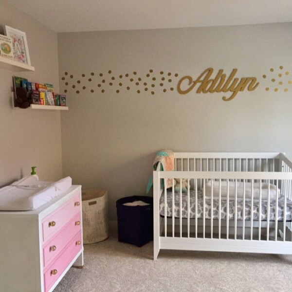 Custom Name Sign, First & Middle Name Sign, Backdrop Sign, Photo Prop ...
