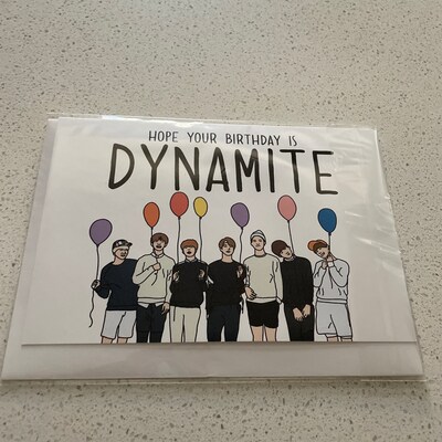 Hope Your Birthday is Dynamite, Happy Birthday Card Parody, Funny Card ...