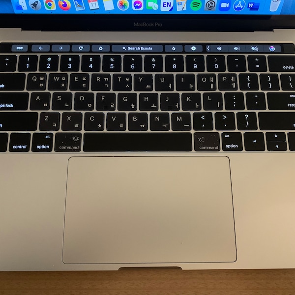 MacBook Korean English Hangul 한-영 Keyboard Sticker Decals - Desire - Etsy