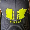 State Pheasant/buck/walleye Snap Back Adjustable Hat Hunting and ...