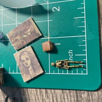 Human Skeleton HO Scale 1:87 Miniature for Horror Diorama, Dollhouse ...