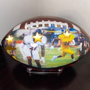 TEMPLATE Customizable Football Panel Template - Etsy