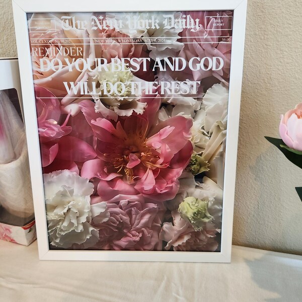 Christian Pink Scripture Wall Art Girly Modern Christian Bible Verses ...