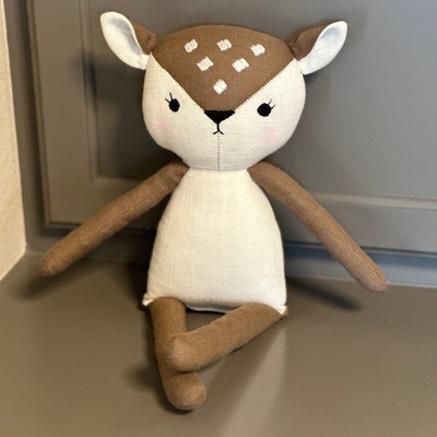 Deer Sewing Pattern PDF Make a Deer/reindeer Woodland Animal Cloth Doll ...
