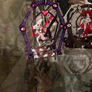 Angel Dust Hazbin Hotel Paper Craft Standee - Etsy