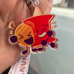 Coiny and Pin Tpot Keychain - Etsy