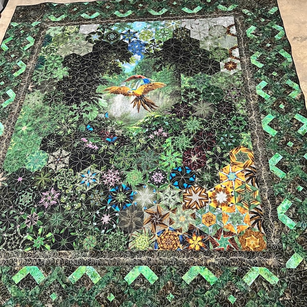 P3 Designs Baltimore Spring Floral Applique Quilt Pattern Set - Etsy