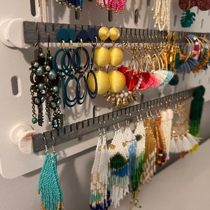 16 Earring Holder Slats Iorganize® DIY Organizer 9 - Etsy