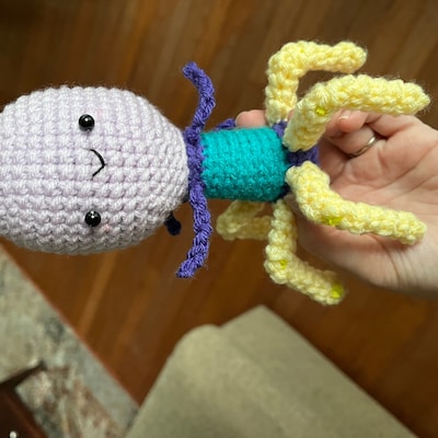Bacteriophage Crochet Pattern PATTERN ONLY PDF Download Amigurumi ...