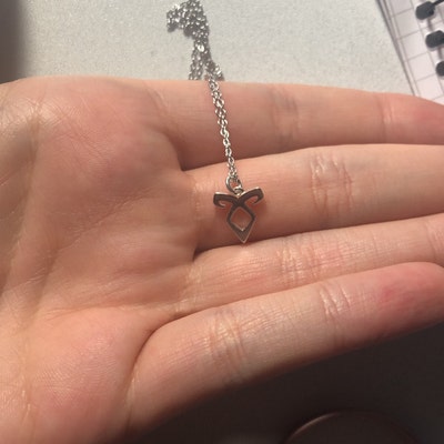 Set of 4 925 Sterling Silver Power Runes Necklaceparabatai - Etsy Hong Kong