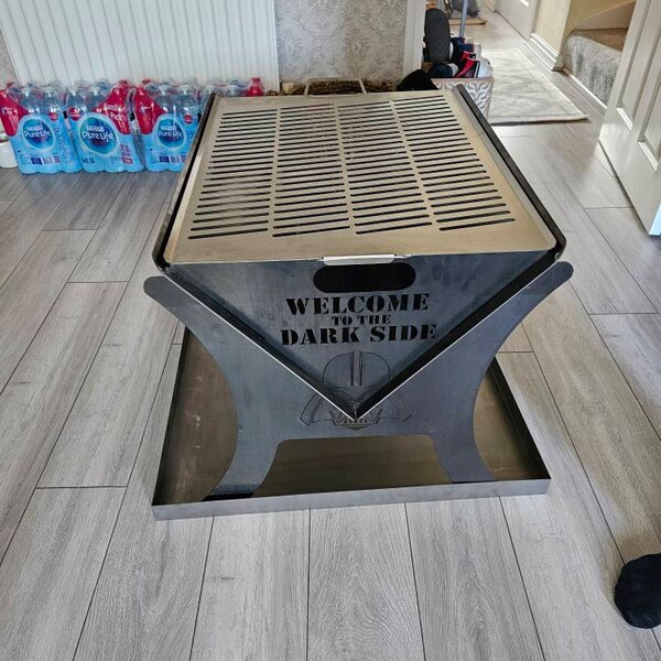 Fire Pit and BBQ Grill - Football Team, Personalisation - Large Size ...
