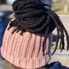Easy Breezy Bun Beanie Crochet Pattern - Messy Bun Hat Crochet Pattern ...