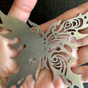 Butterfly Ninja Throwing Star Ornament Into the Badlands - Etsy