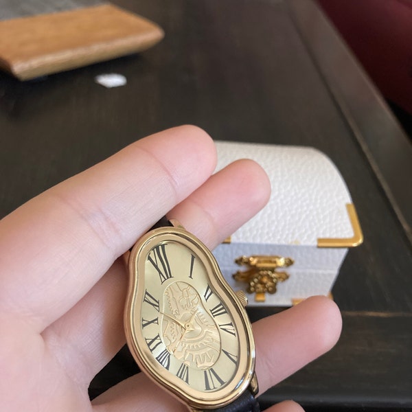 Orologio Surrealist Art Design Surrealism Watch Art Liquid Time Dali ...