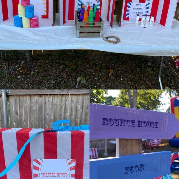 COUNTY FAIR EDITABLE Canva Invitation, County Fair Theme Party, Fair ...