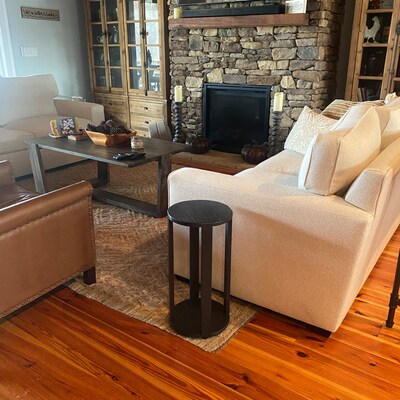 11 Wide Tall Liz Table Tall Narrow Hardwood Side - Etsy