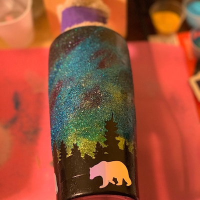 Northern Lights Tree Line Svg, Aurora Borealis SVG Cut Files, Cricut ...