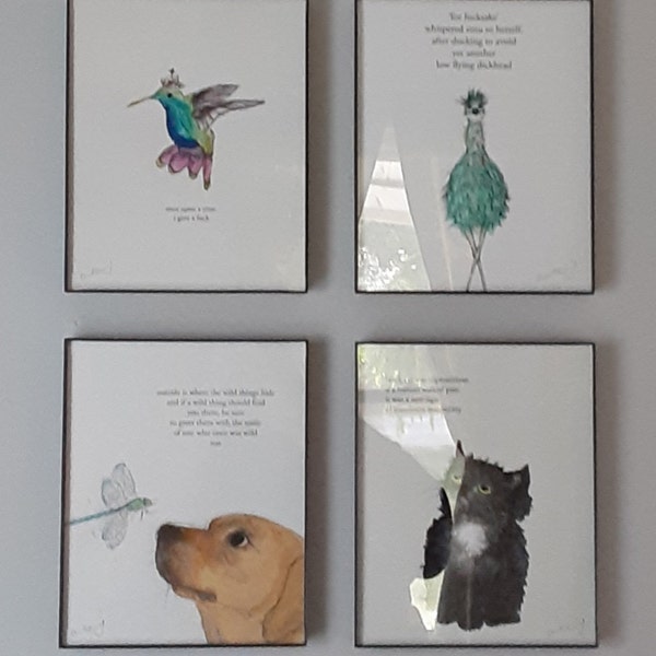 Emu - Signed Print by Zeppelinmoon - Etsy