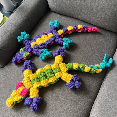 90s Bead Lizard Pattern - Etsy