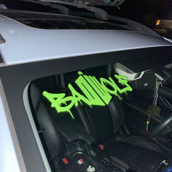 Bad Wolf Doctor Who Vinyl Sticker Car Window Door Bumper Decal DR ...